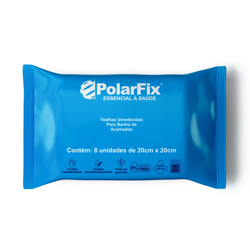 Toalhas Umedecidas para Banho de Acamados Polar Fix – Polar Fix