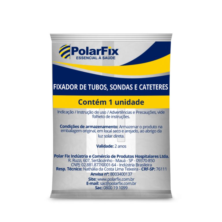 Fixador de Tubos, Sondas e Cateteres Nasal – Polar Fix