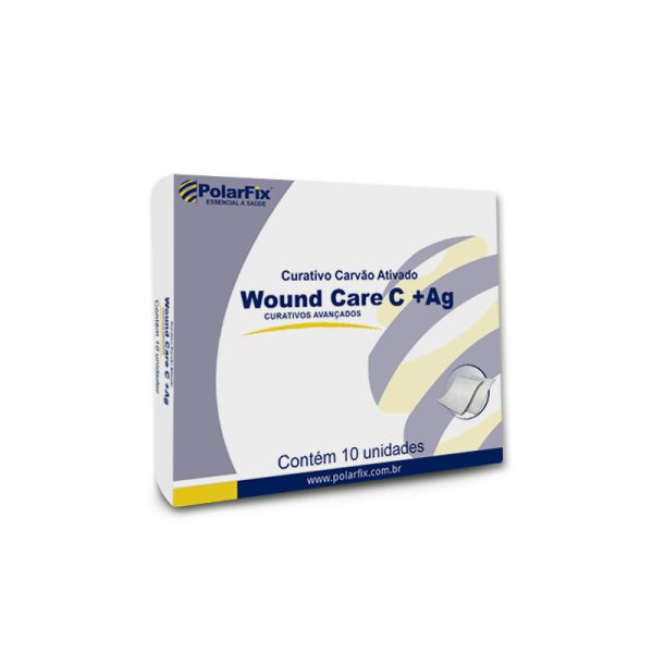 Wound Care C +Ag Curativo Carvão Ativado – Polar Fix