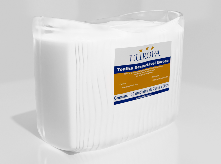 Toalha Descartável Europa – Polar Fix